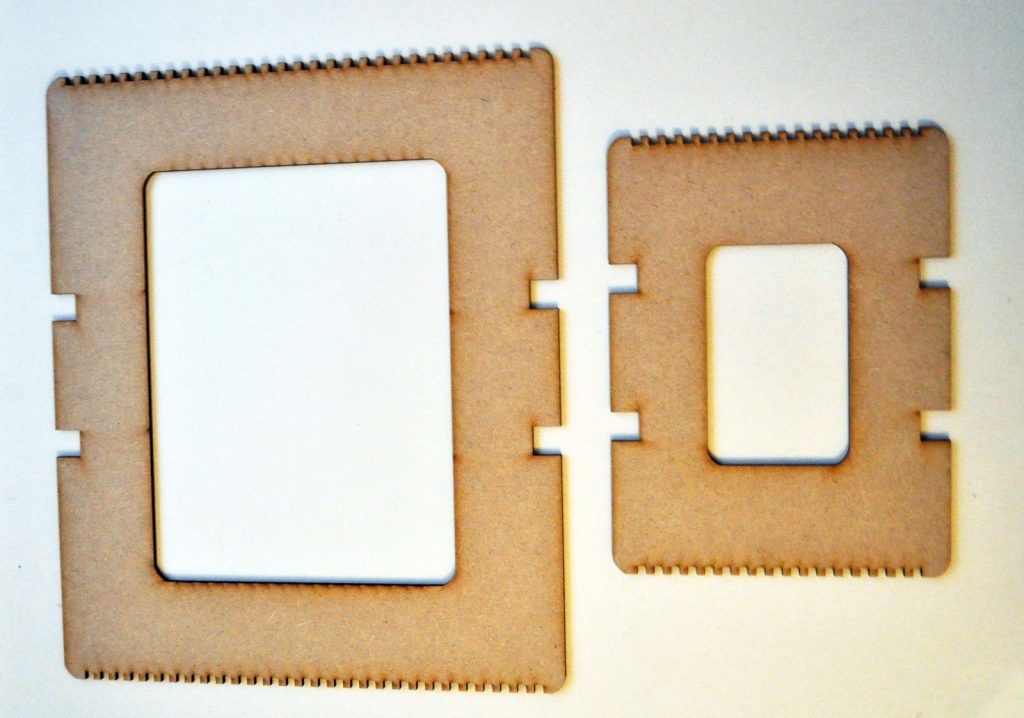 Rectangular weaving loom set laser cut wood - Lazzylozlasercutter